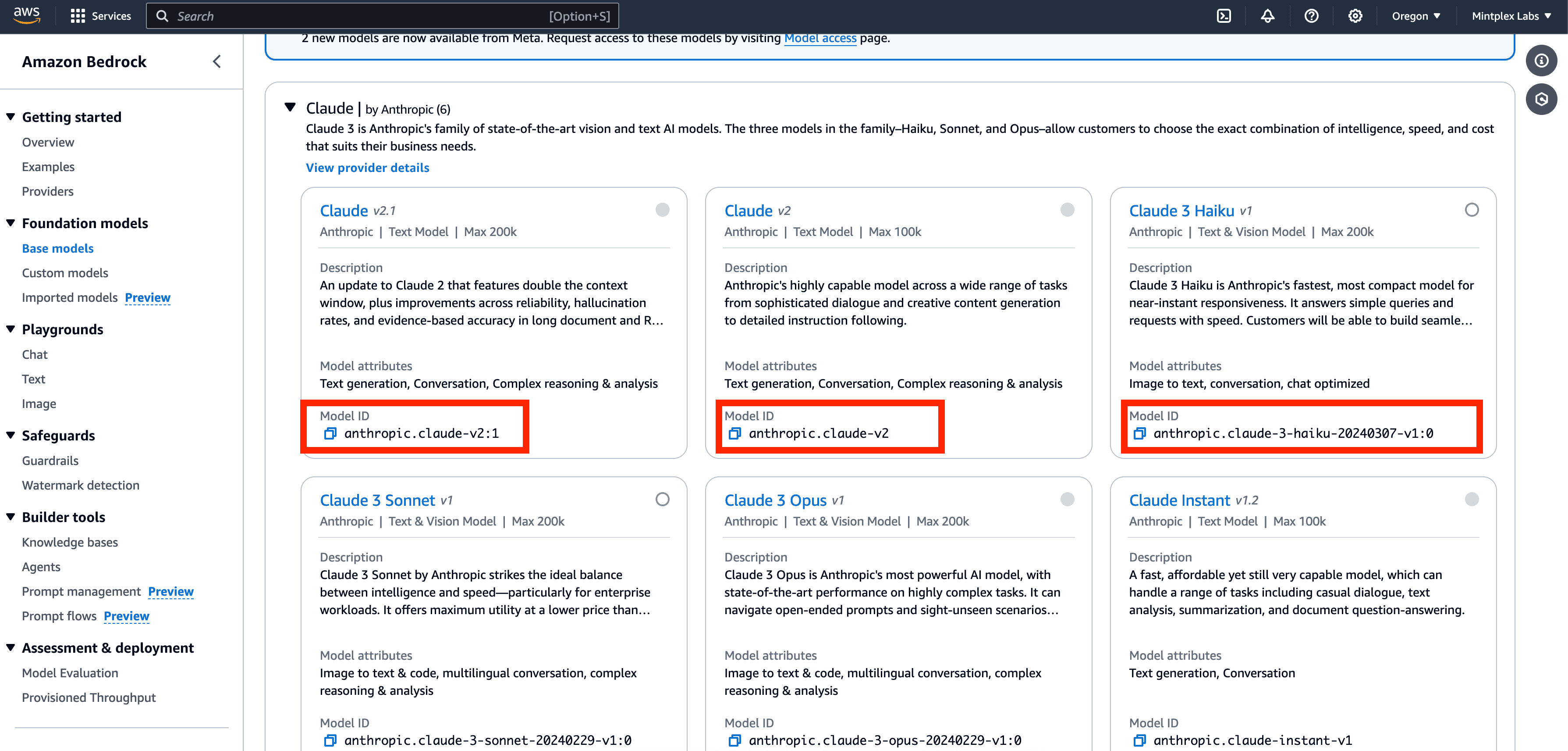 AWS Bedrock LLM ~ AnythingLLM