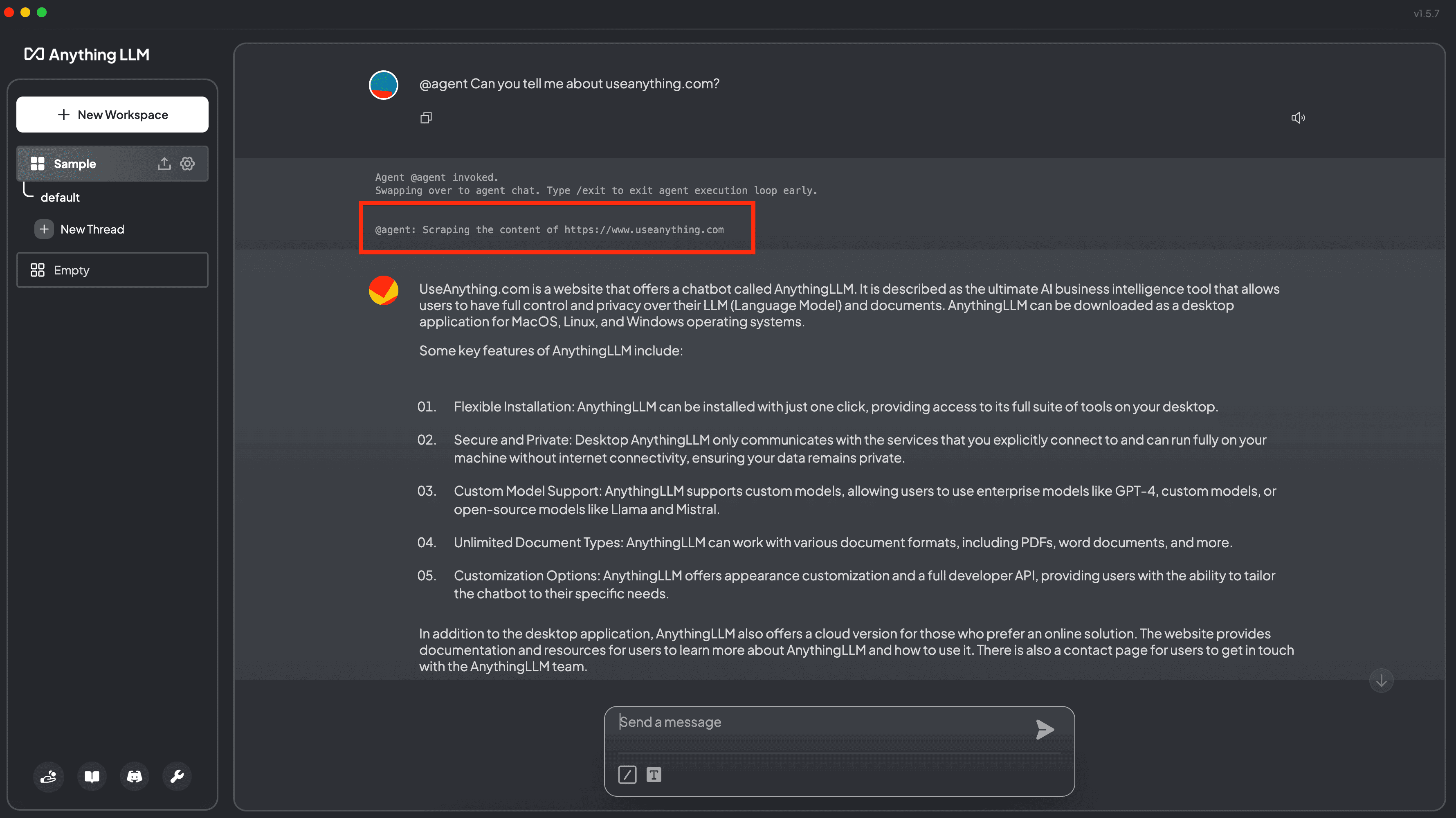 Why is my AI Agent not using tools! ~ AnythingLLM