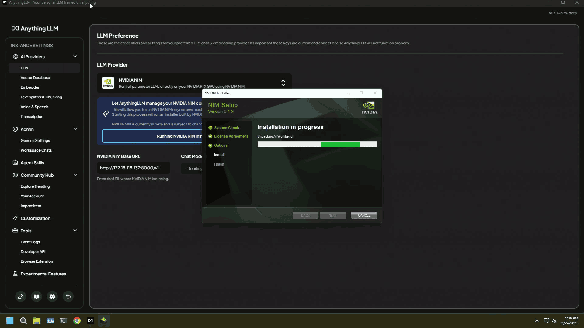 Walkthrough ~ AnythingLLM